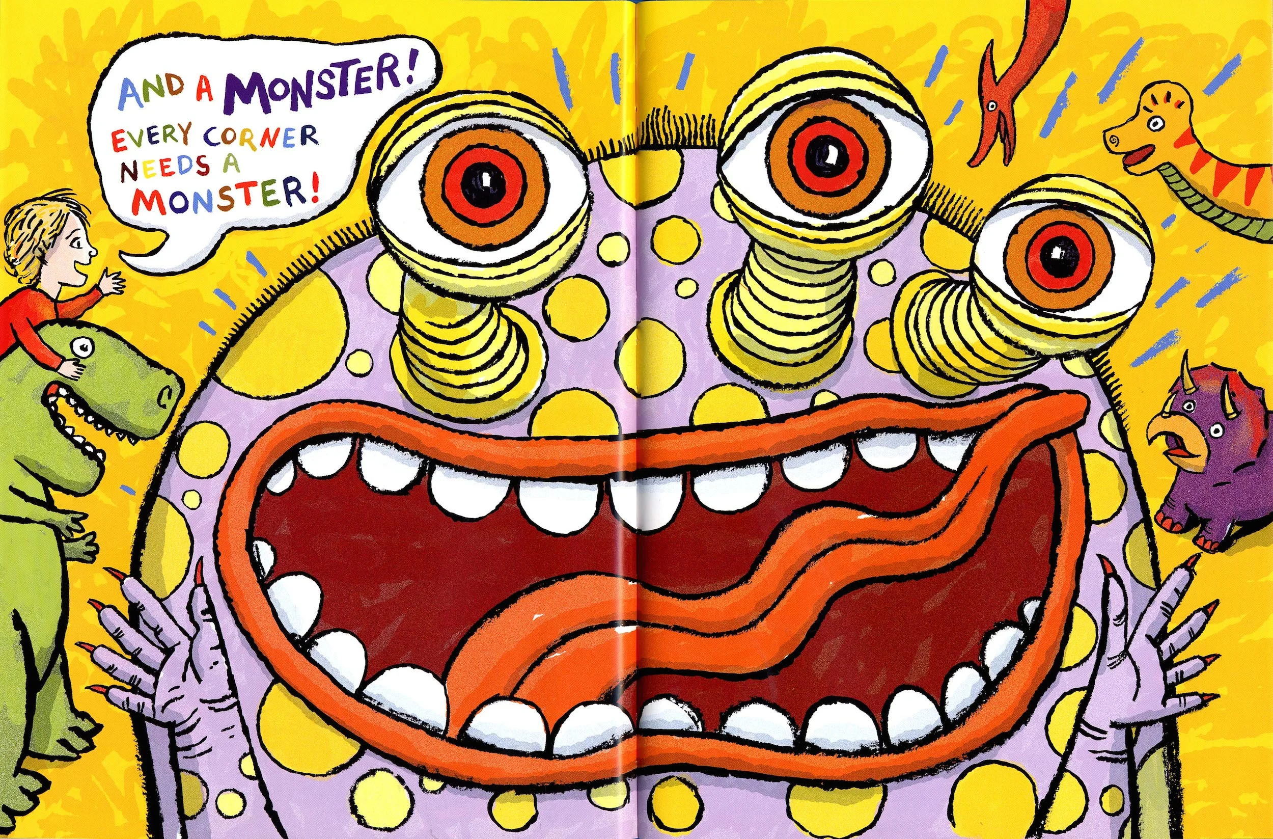 Time Out for Monsters — Robert Neubecker