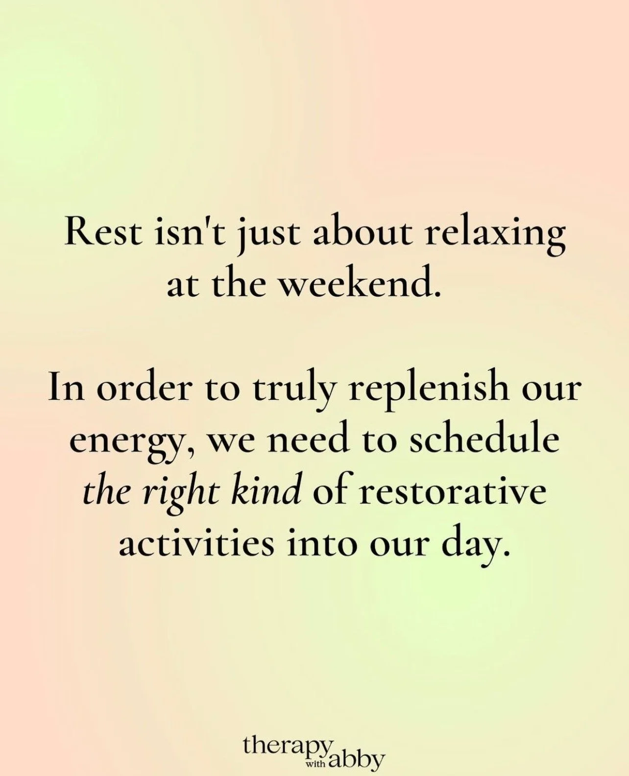 The Seven Types of Rest Everyone Needs — Change Counseling