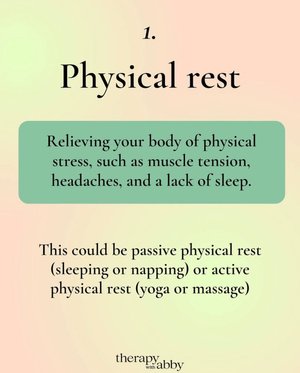 The Seven Types of Rest Everyone Needs — Change Counseling