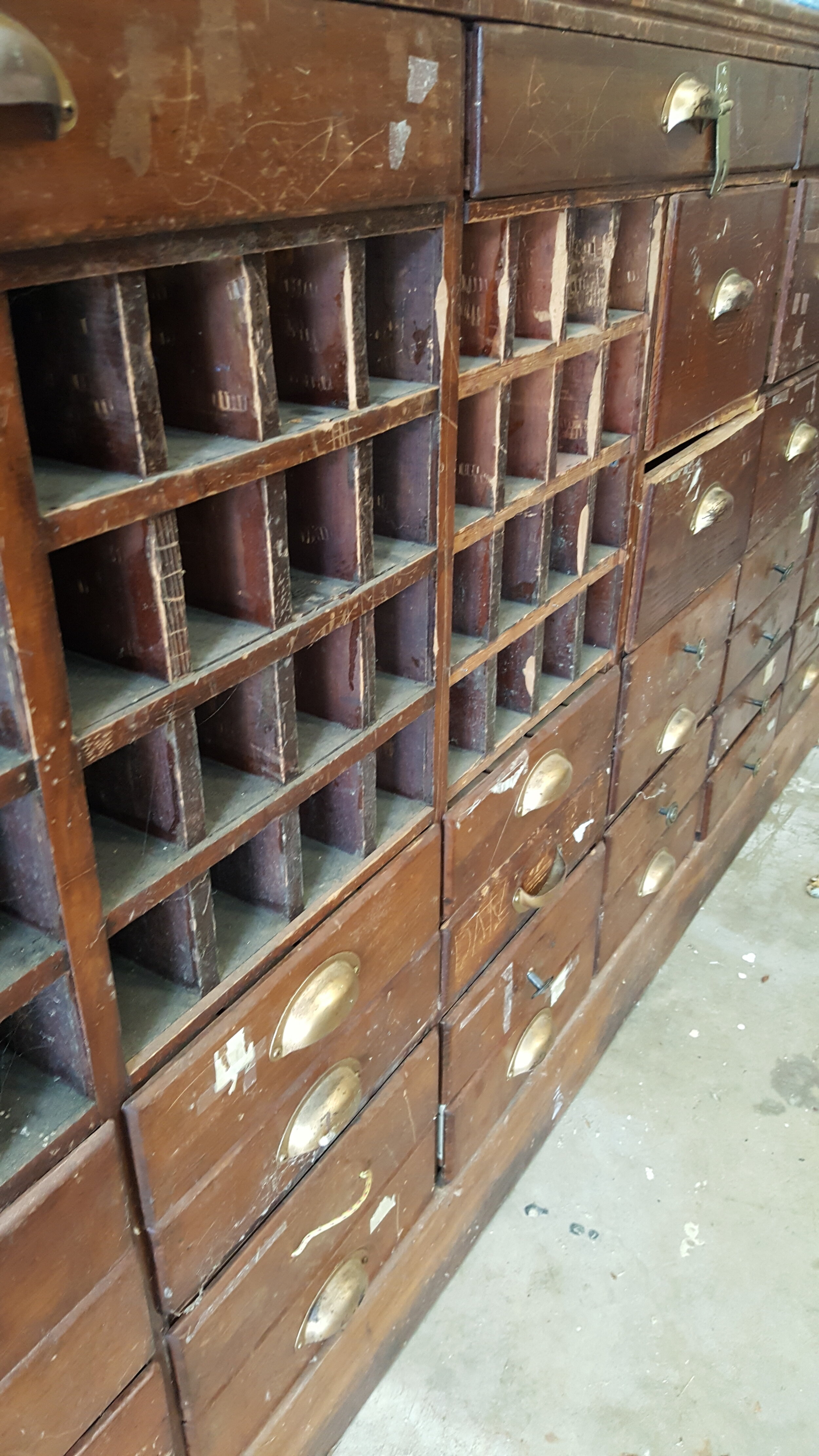 Antique General Store Apothecary Cabinet Makeover # ...