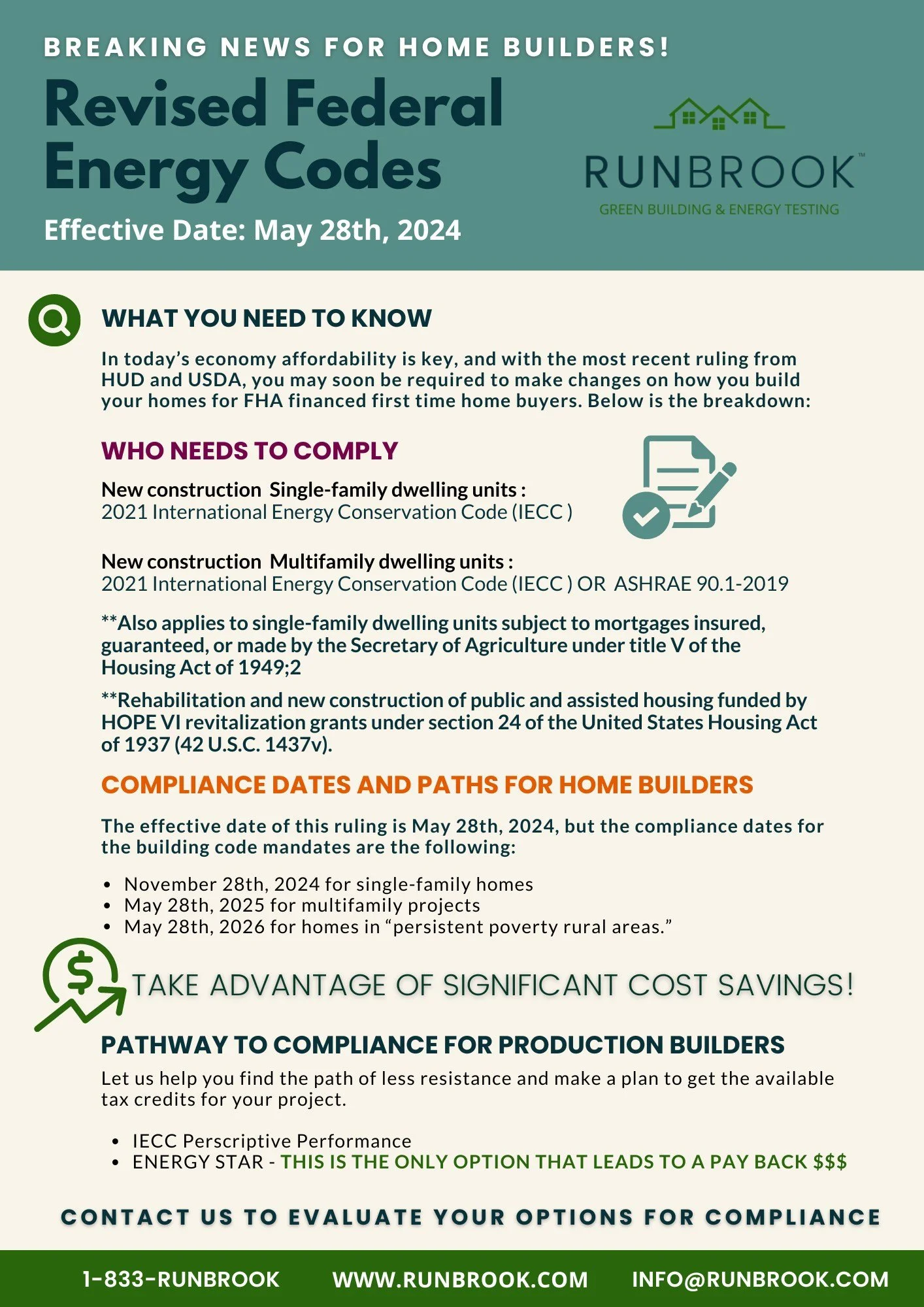 Federal Energy Codes — RunBrook