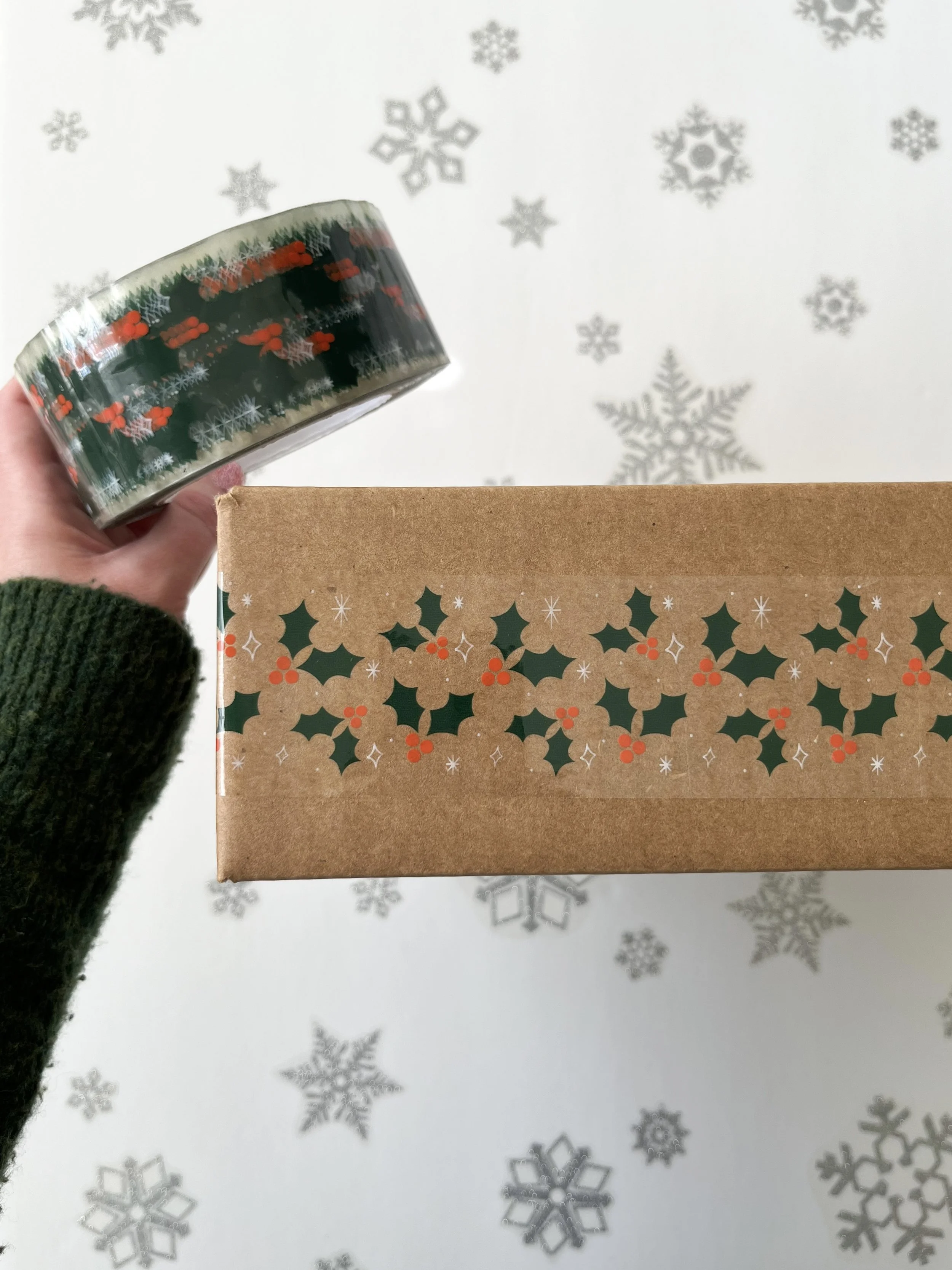 Green Checkered Packing Tape — Shipping Hip Printed Poly Mailers ...