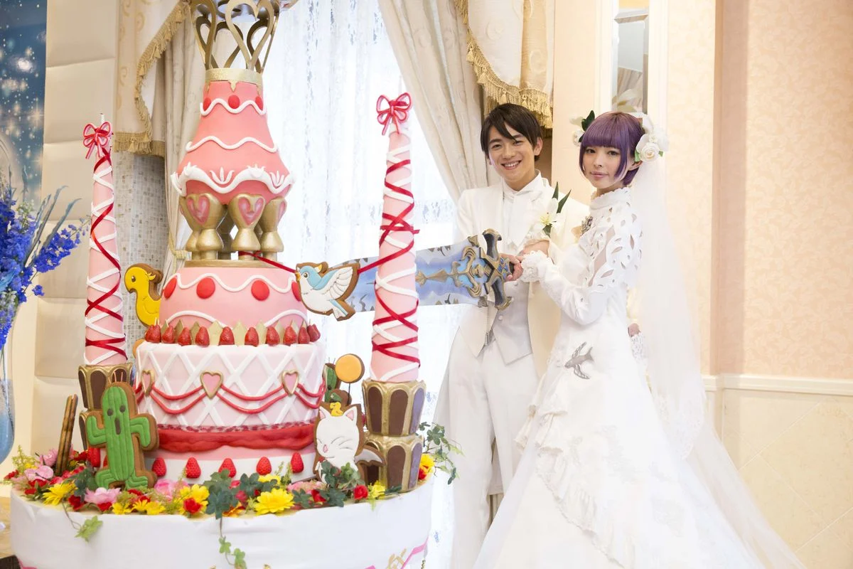 Will you be my Final Fantasy?: Final Fantasy Wedding Sweeps Over Japan ...