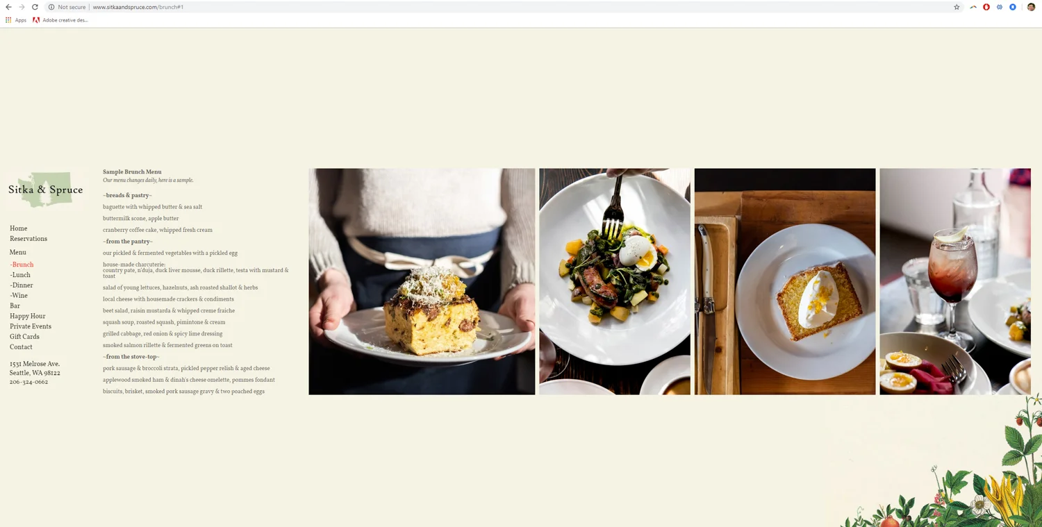 Sitka & Spruce — Jacob Smithers