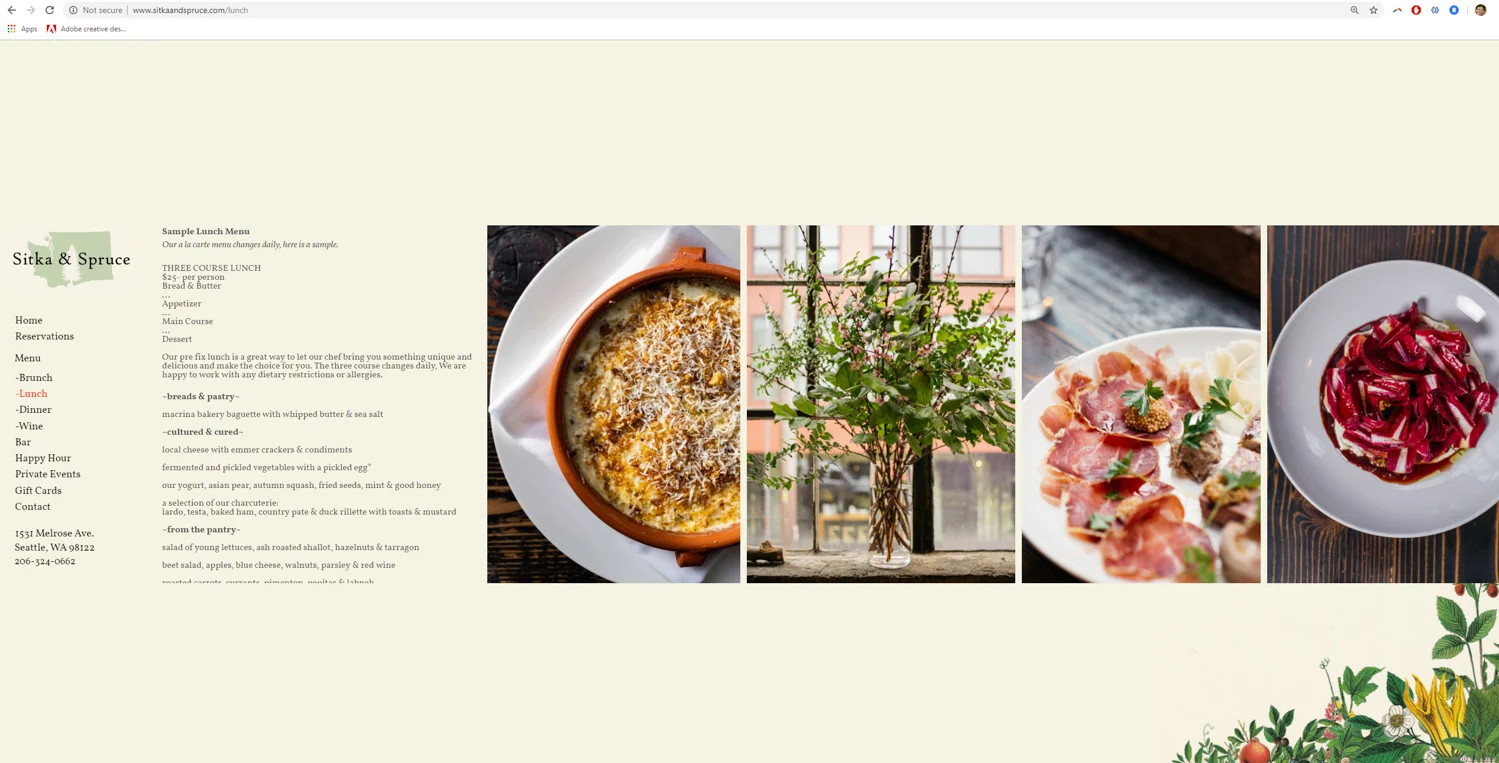 Sitka & Spruce — Jacob Smithers