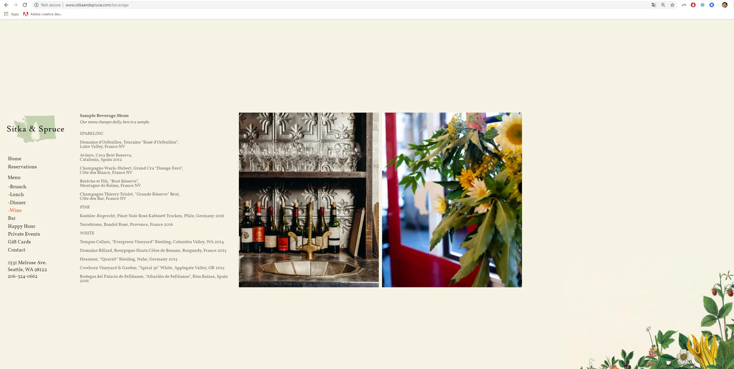 Sitka & Spruce — Jacob Smithers