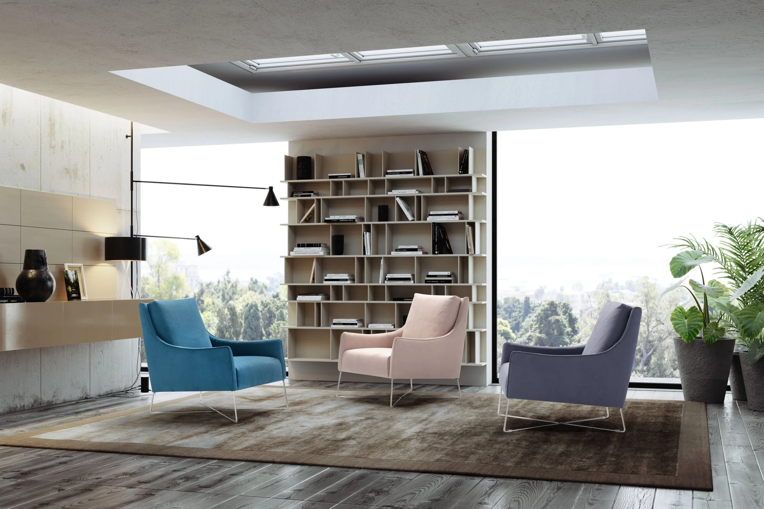 CHARIS — Diven Living - Leather and Fabric Contemporary Designer Sofas