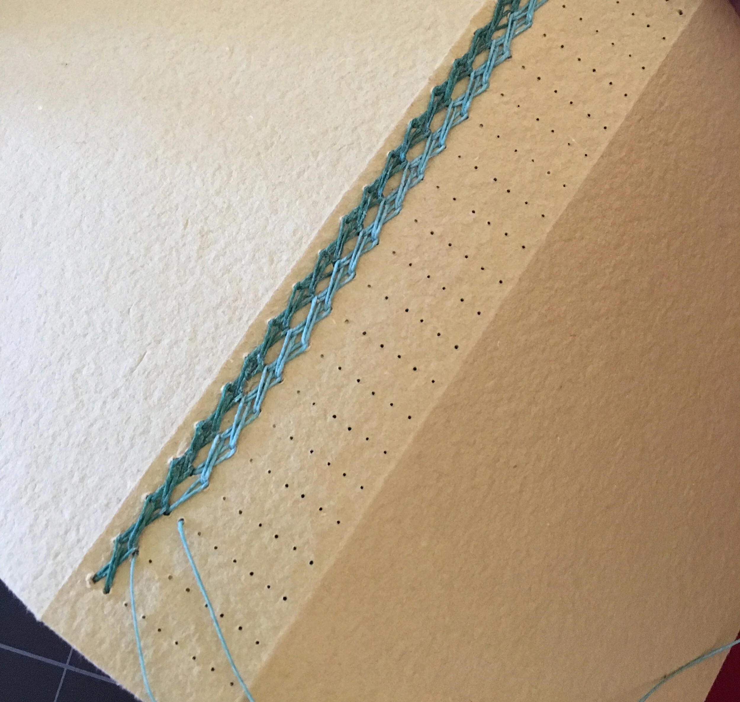 A stitch this time makes nine … signatures! — Bari Zaki Studio