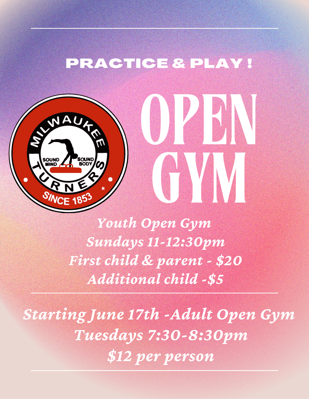 Gymnastics — Milwaukee Turners