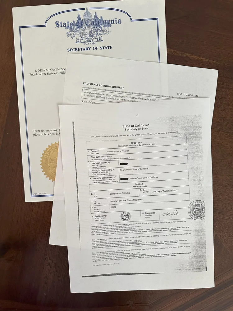 California Apostille Services | Rocklin Notary Public