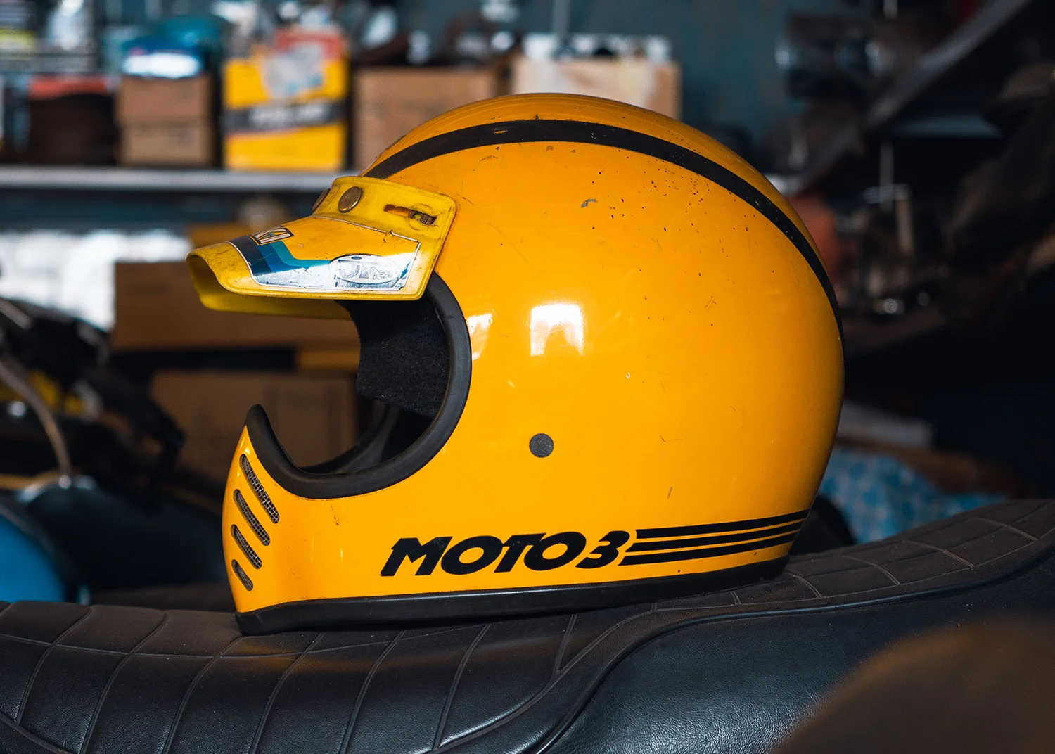 The original Bell Moto-3 Helmet — Moto Zuc - Motorcycles and Thoughts