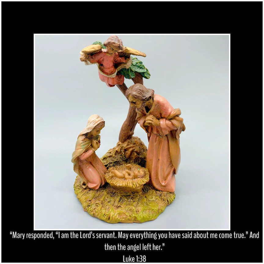 Mary Said, "Yes." — Knit Pray Share