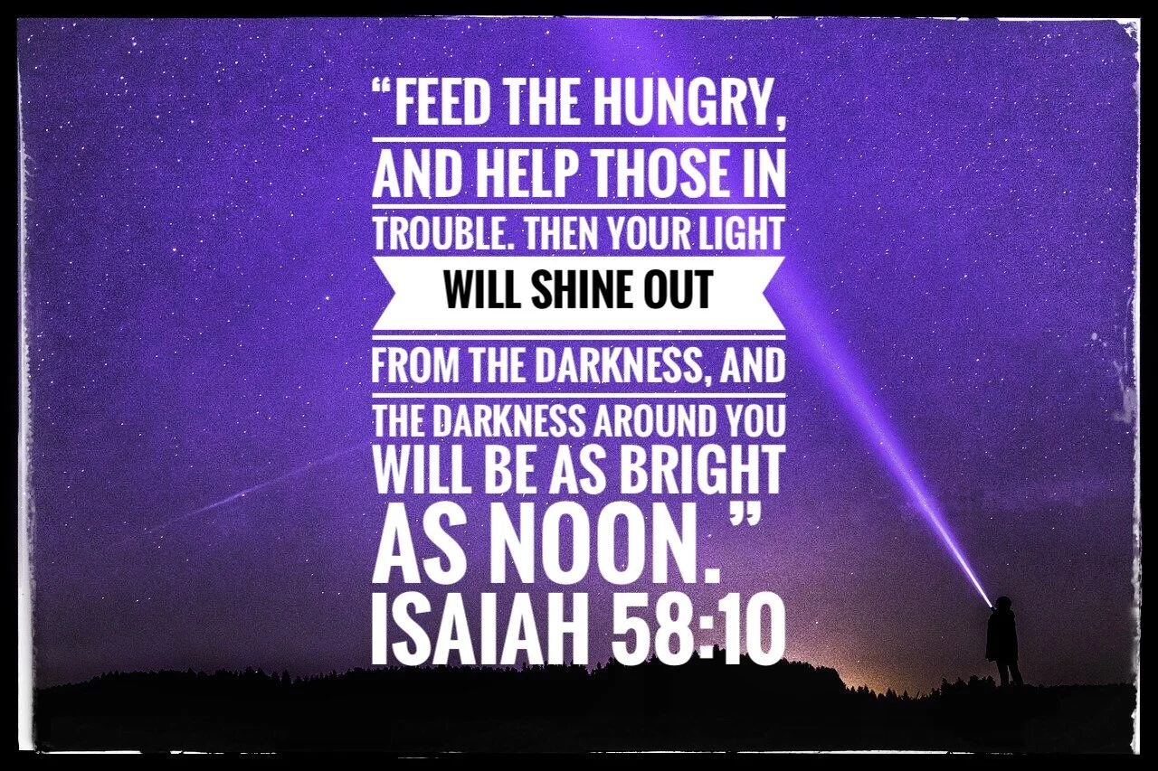 Shining Your Light Knit Pray Share