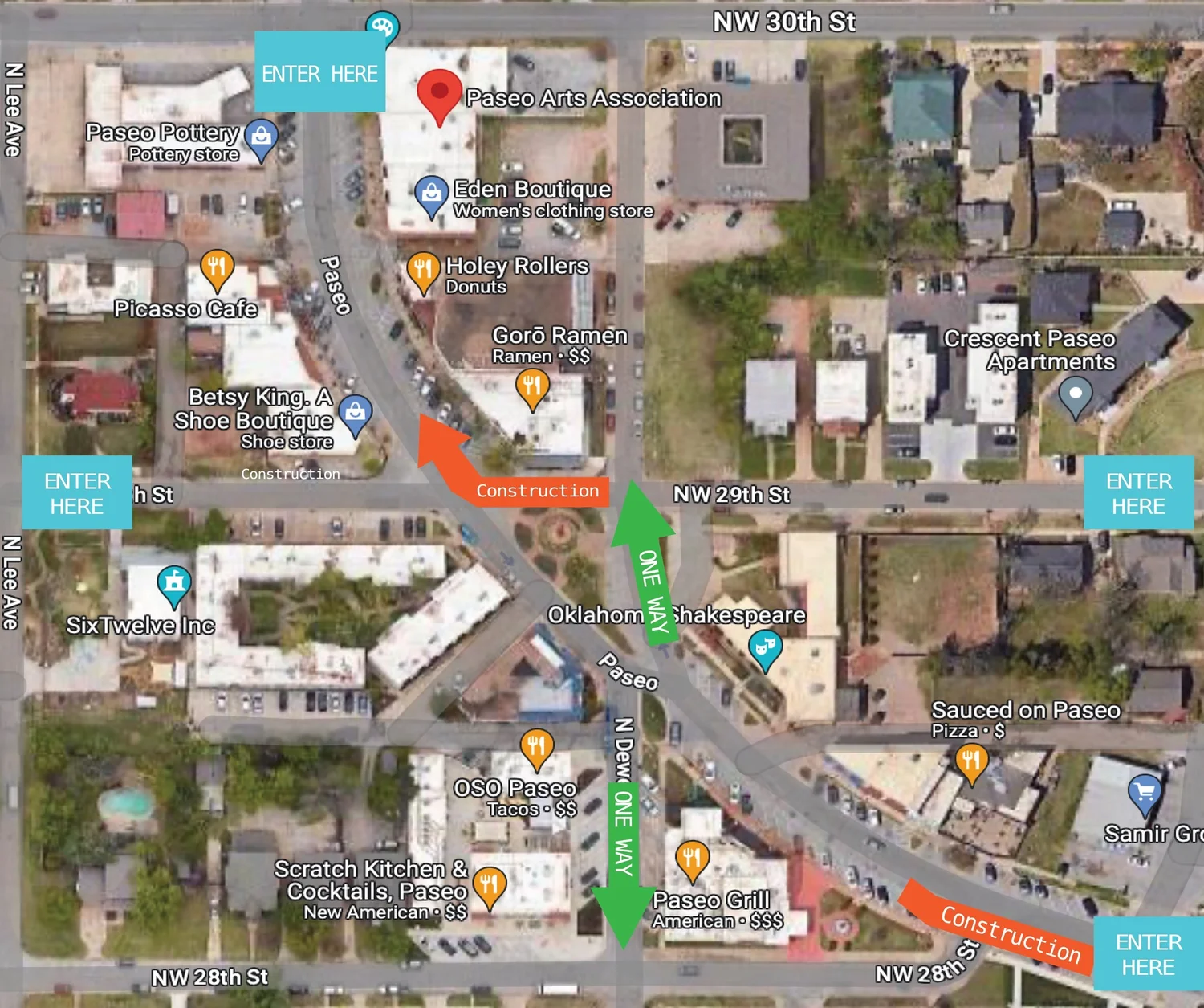 The Paseo Arts District