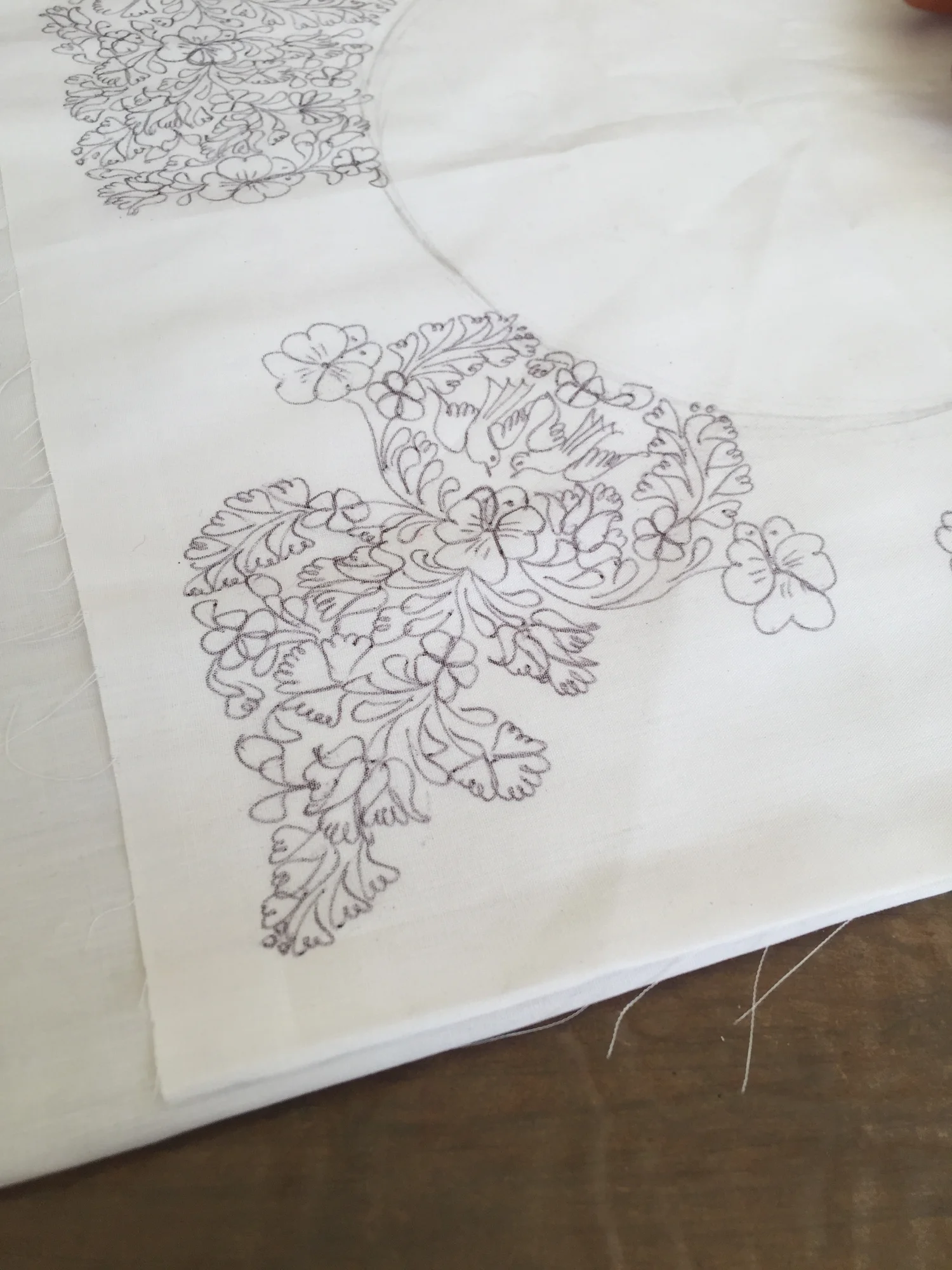 Floral Embroidery in San Antonio Castillo Velasco, Oaxaca, Mexico — The ...