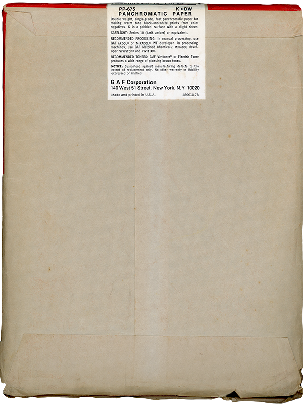 Photo Paper Archive — Teresa K Morrison