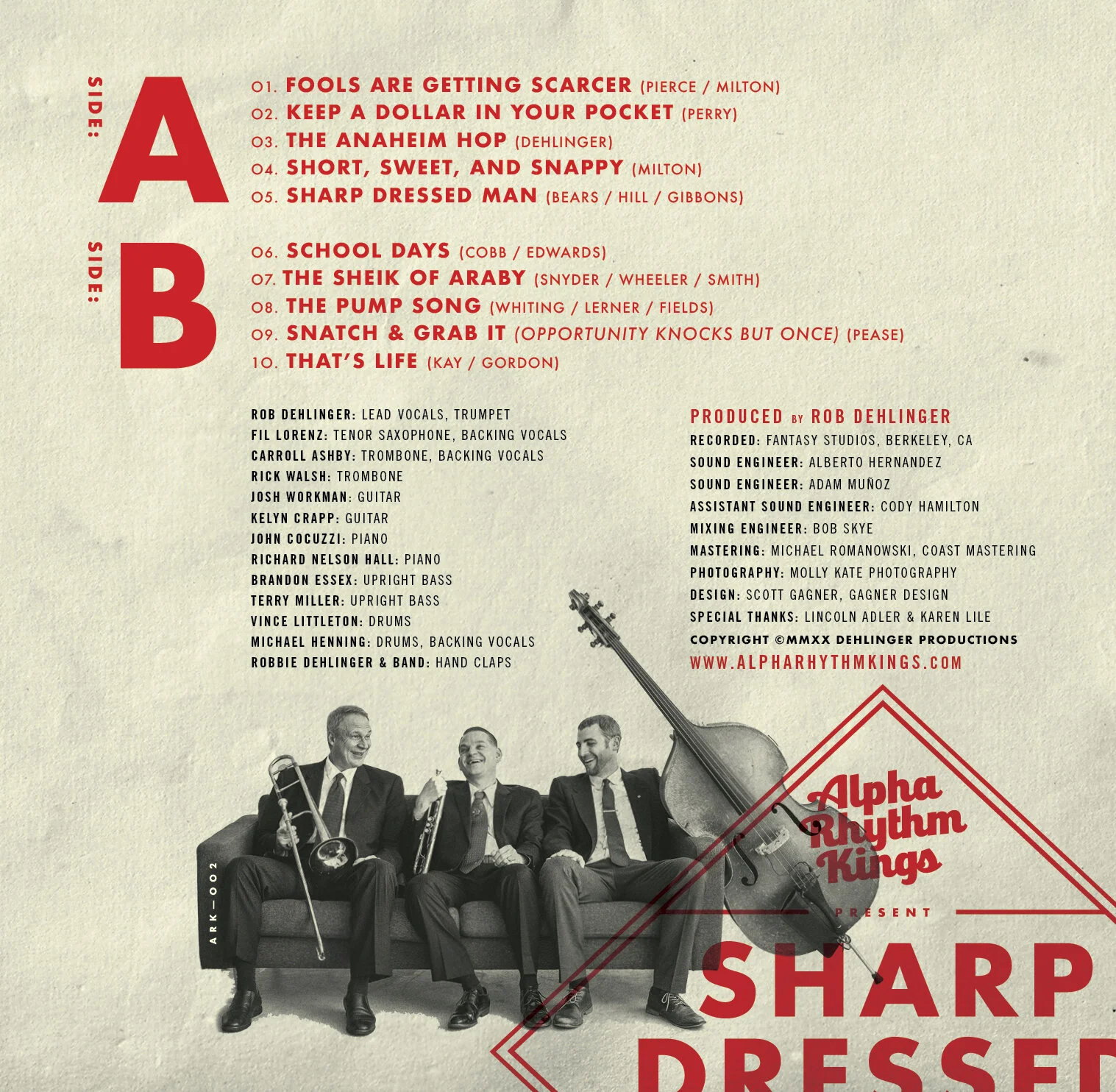 Sharp Dressed Men — Alpha Rhythm Kings
