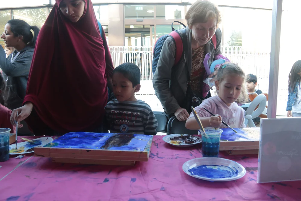 Paint Jam at Ken Aston Square — Barkingside Art Club