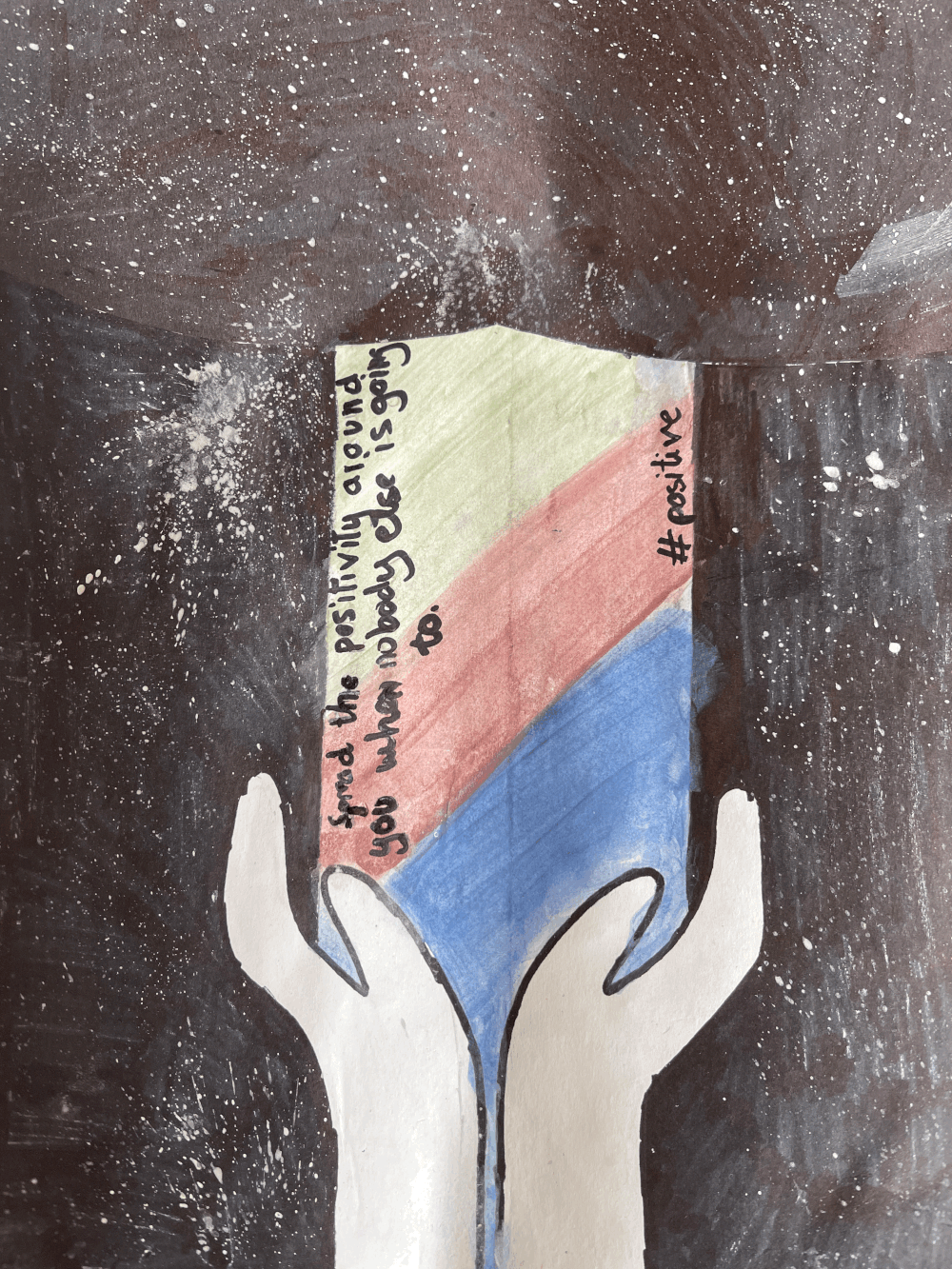 St Pauls Positivity Poster — Barkingside Art Club