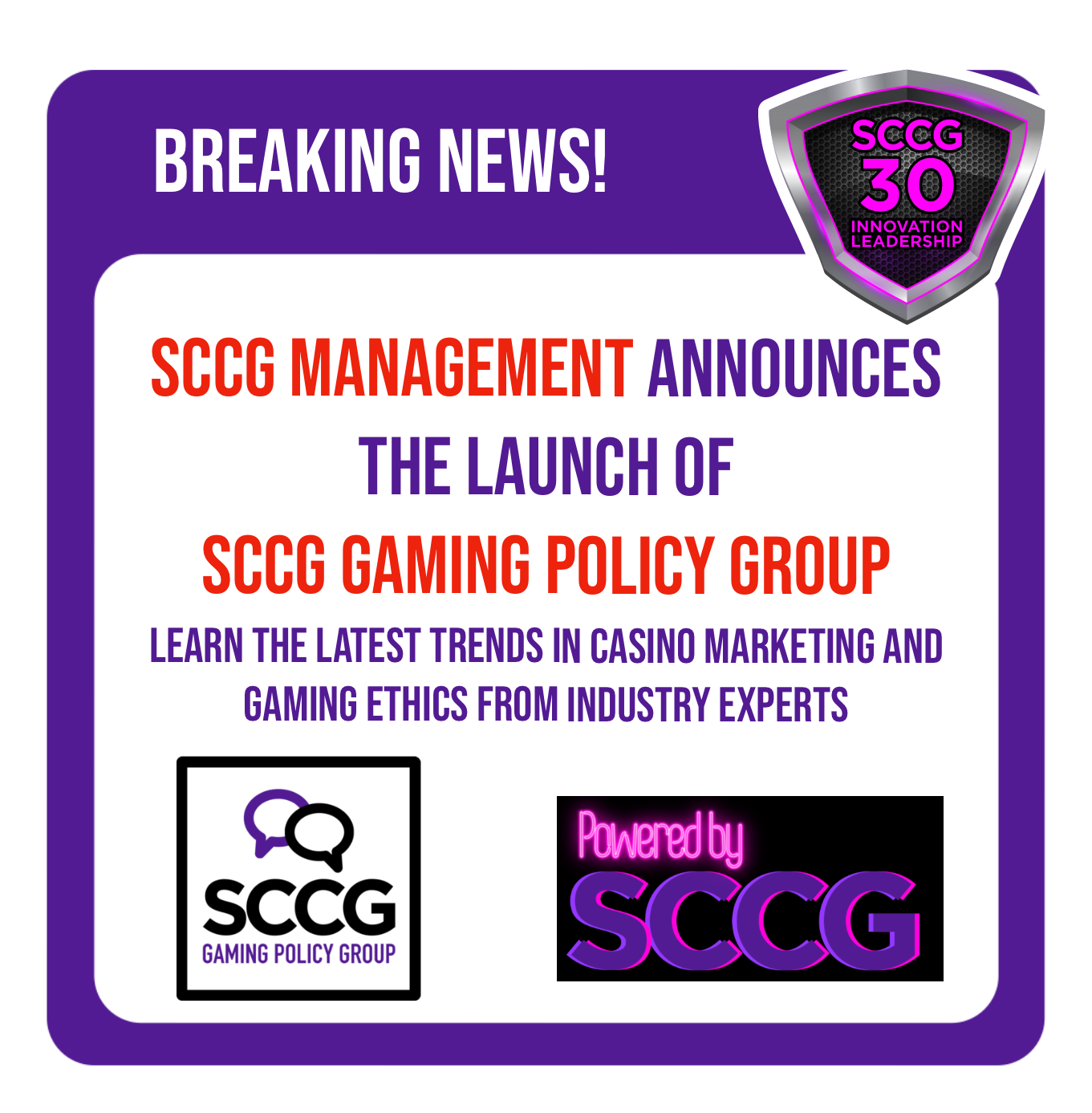News about SCCG Management | SCCG Management — SCCG Management