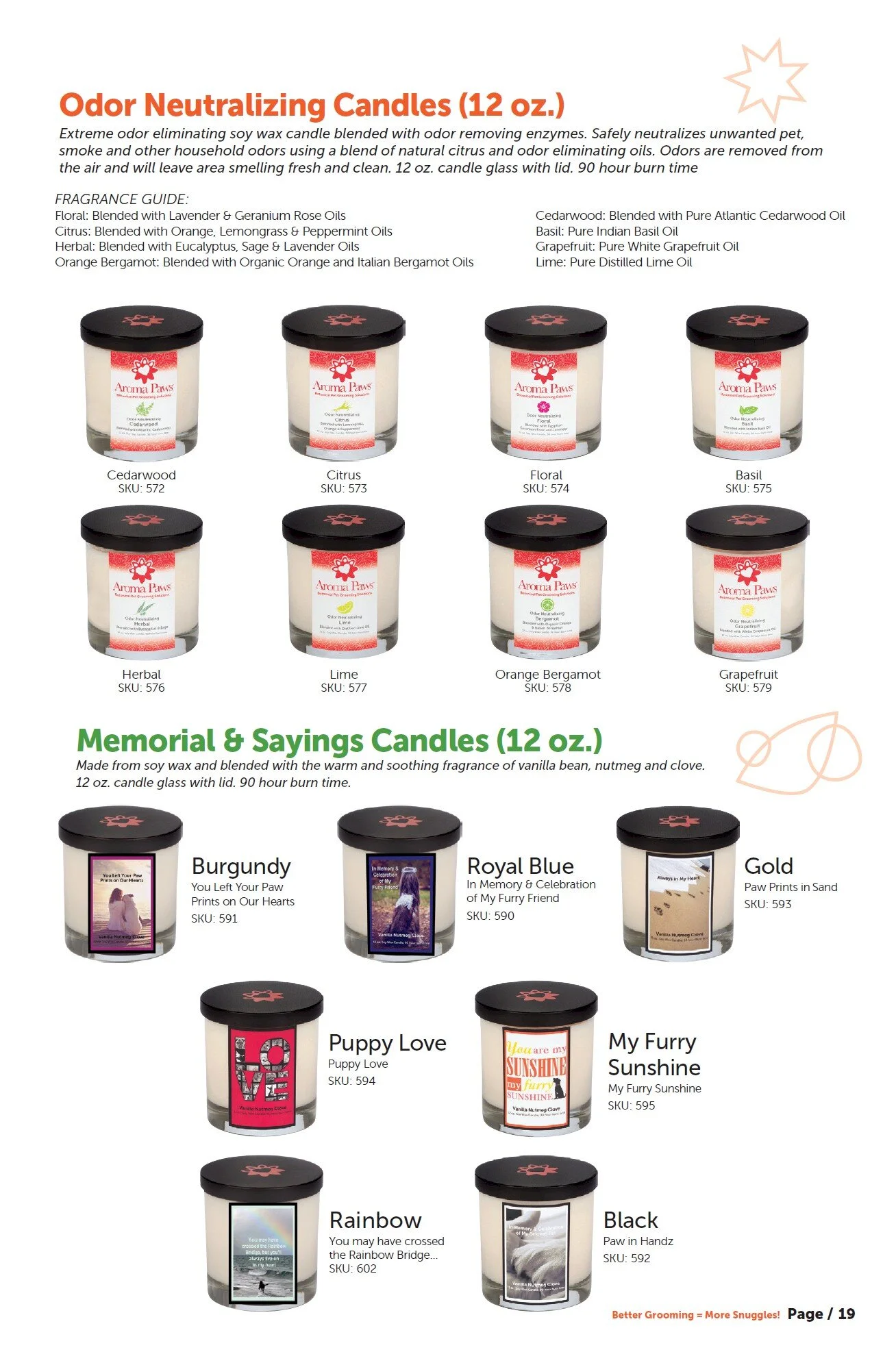 Aroma Paws- Catalog — Aroma Paws