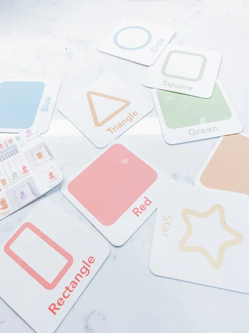 Goodnight Fox - Fruit, Veggies, & color practice