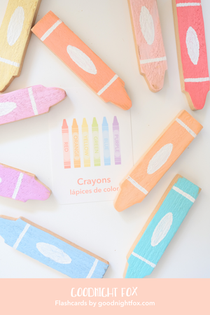 Goodnight Fox - School Supplies Flashcards