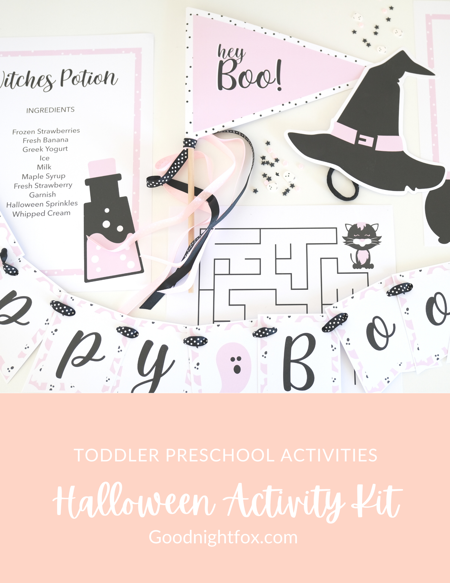 Goodnight Fox - Halloween Boo Activity Kit