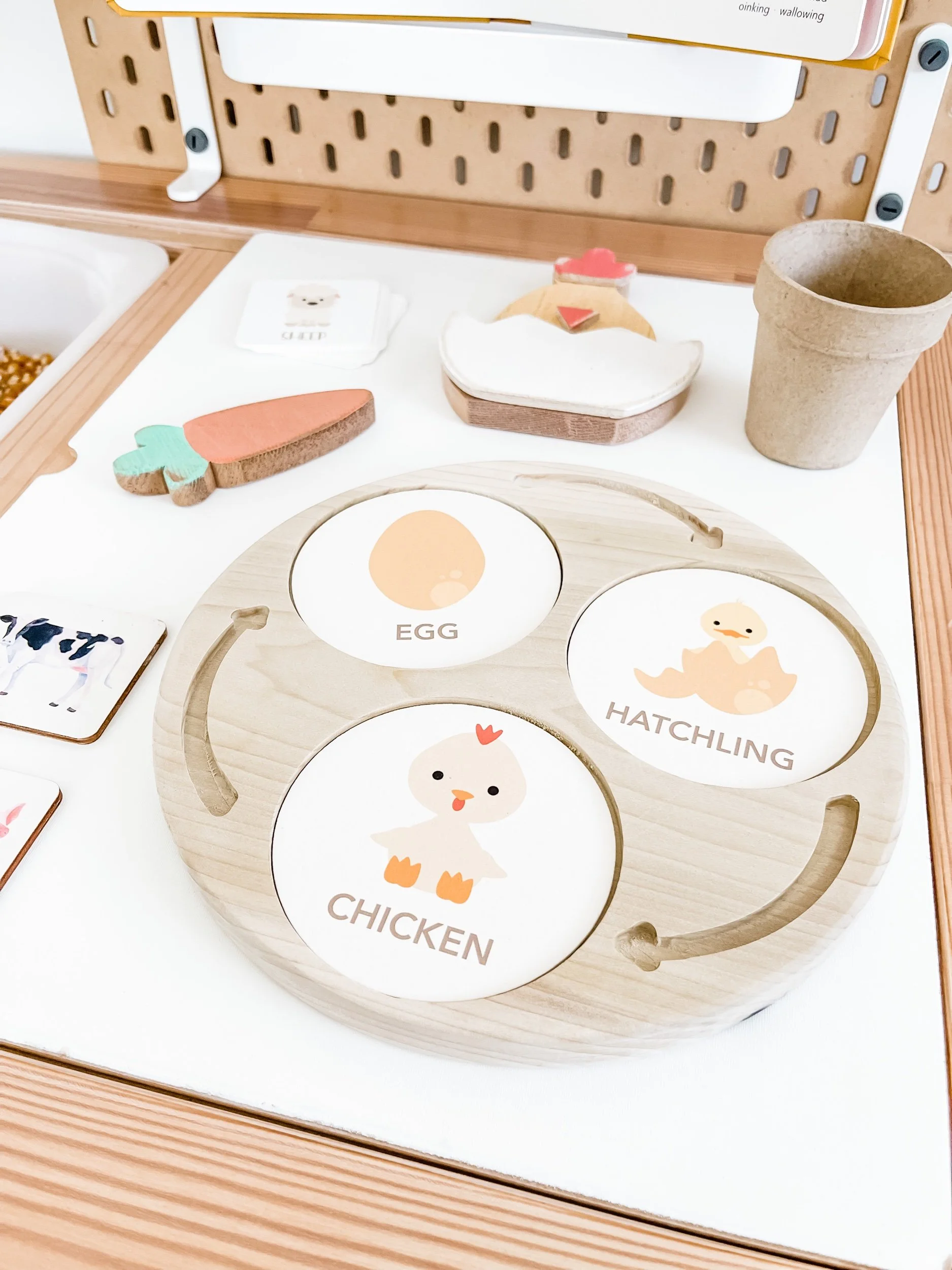 Goodnight Fox - Farm Animal Sensory Bin