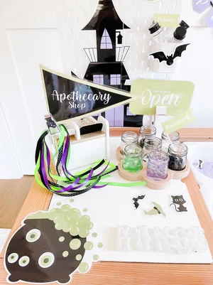 Goodnight Fox - Halloween Witch’s Brew Potion Sensory Play Apothecary Shop