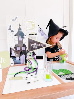 Goodnight Fox - Halloween Witch’s Brew Potion Sensory Play Apothecary Shop