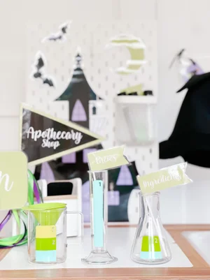 Goodnight Fox - Halloween Witch’s Brew Potion Sensory Play Apothecary Shop