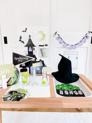 Goodnight Fox - Halloween Witch’s Brew Potion Sensory Play Apothecary Shop