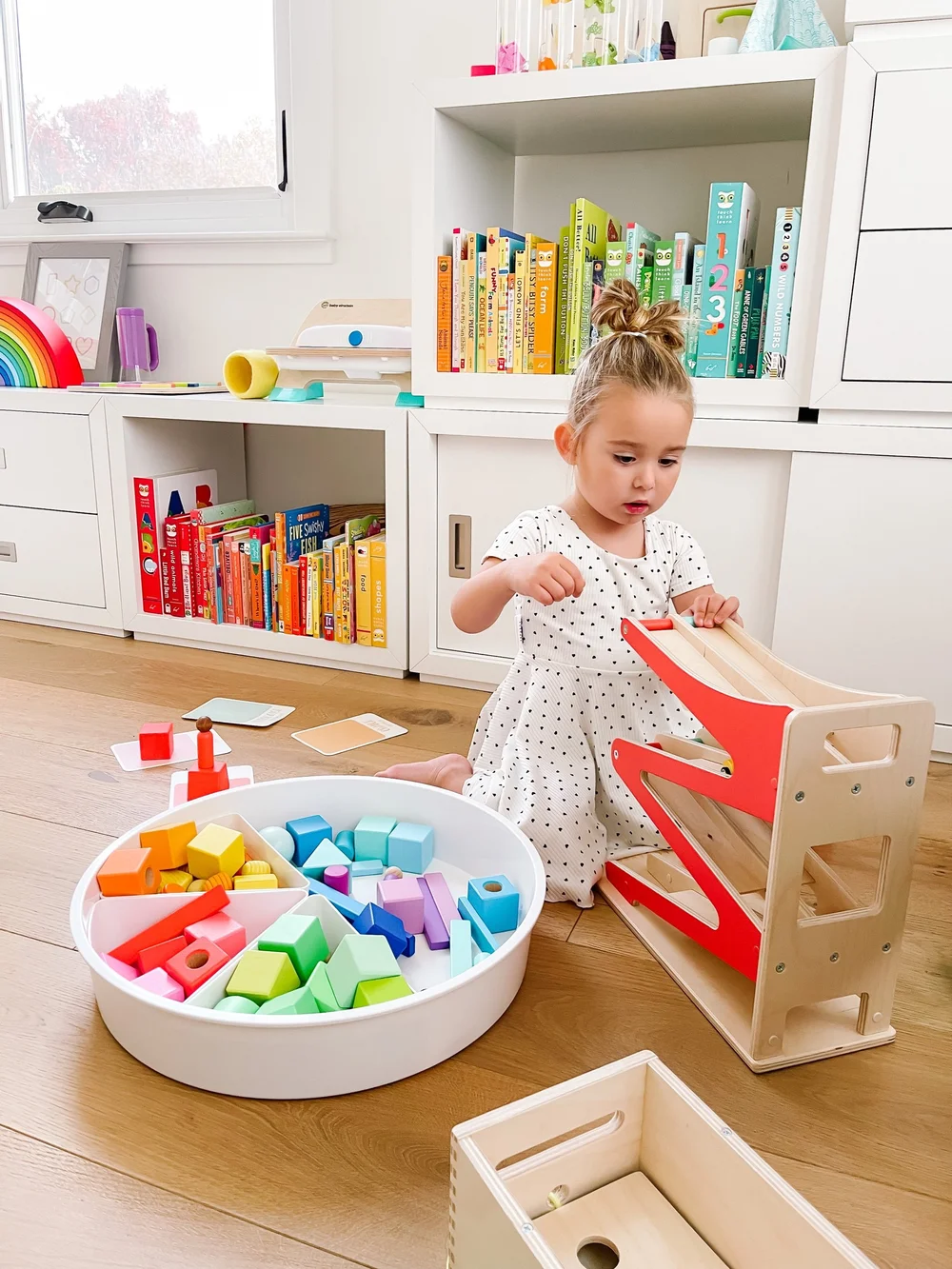 Goodnight Fox - Rainbow Color Sorting Tray