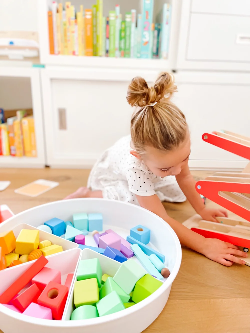 Goodnight Fox - Rainbow Color Sorting Tray