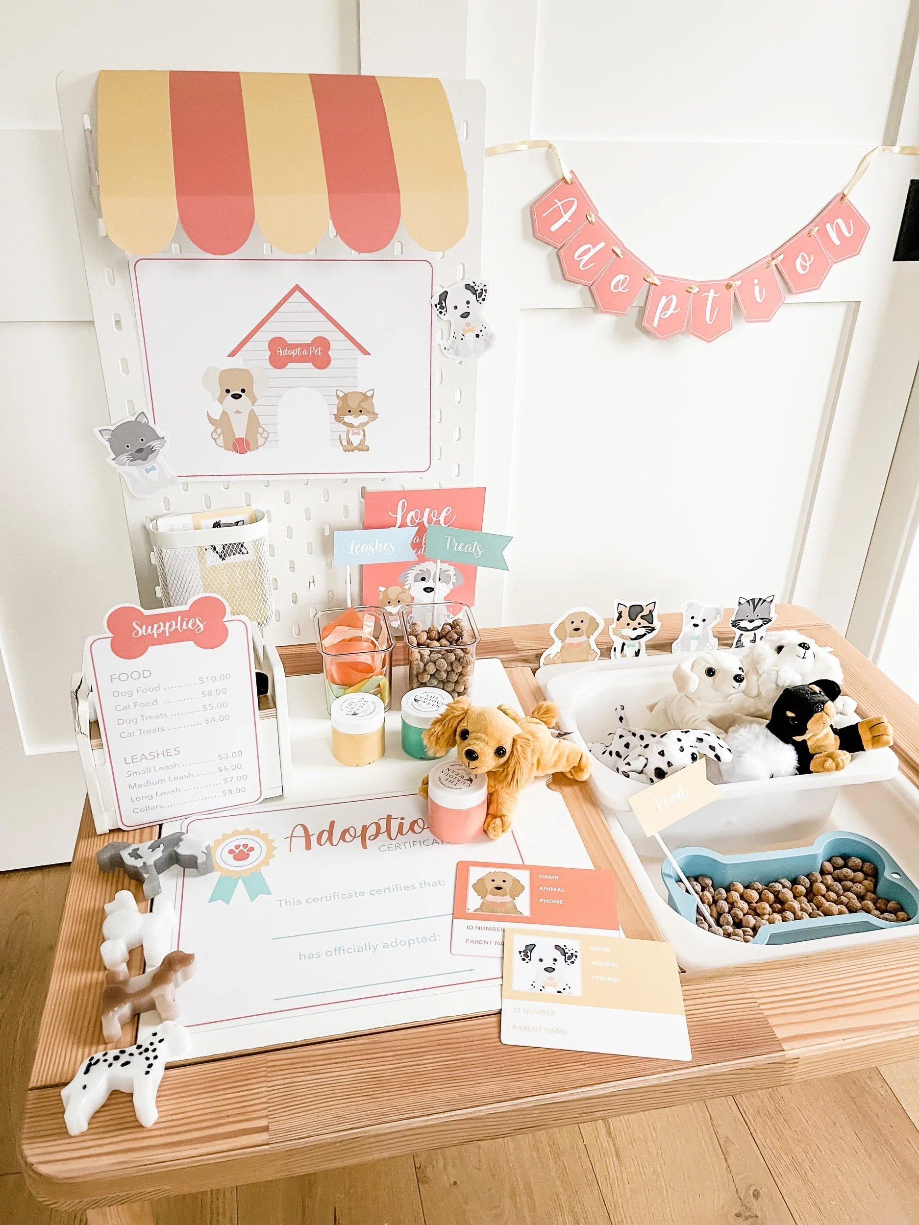 Goodnight Fox - Pet Adoption download dramatic play kit