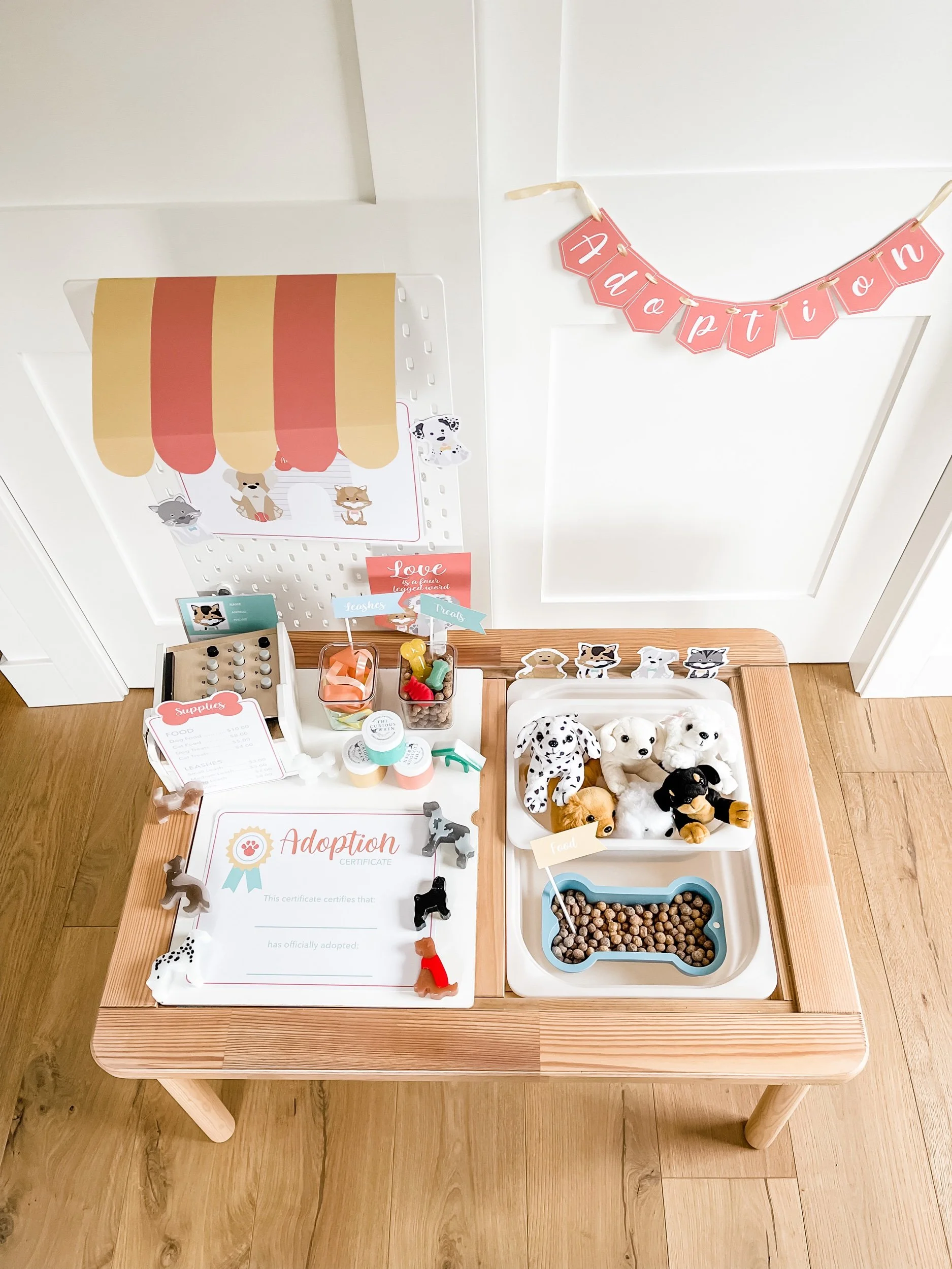 Goodnight Fox - Pet Adoption download dramatic play kit