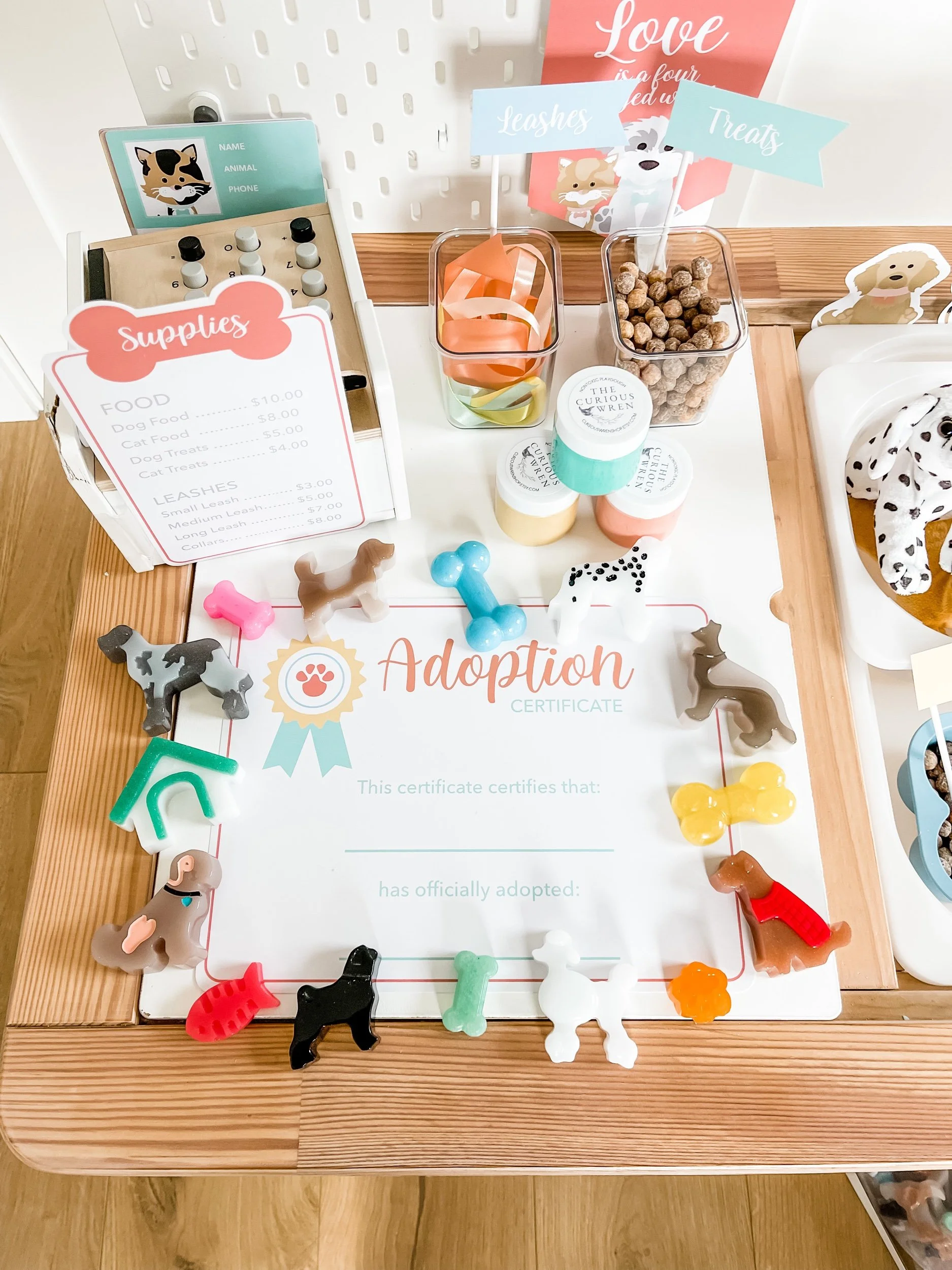 Goodnight Fox - Pet Adoption download dramatic play kit