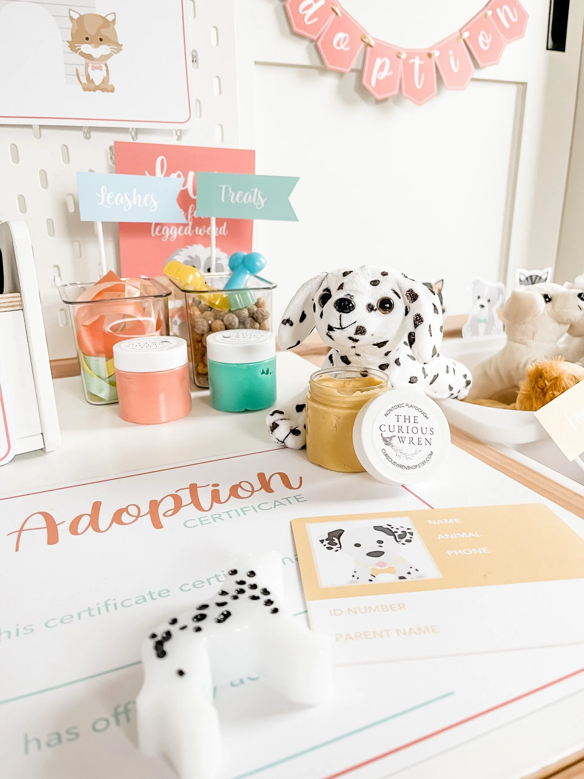 Goodnight Fox - Pet Adoption download dramatic play kit