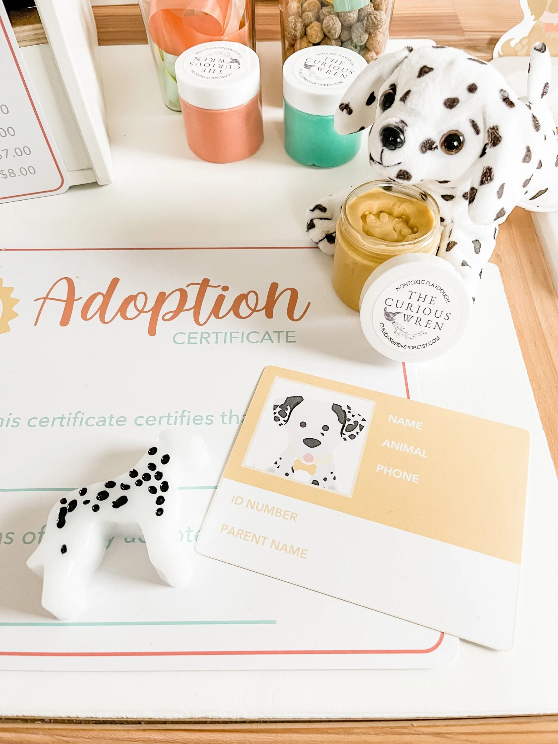 Goodnight Fox - Pet Adoption download dramatic play kit