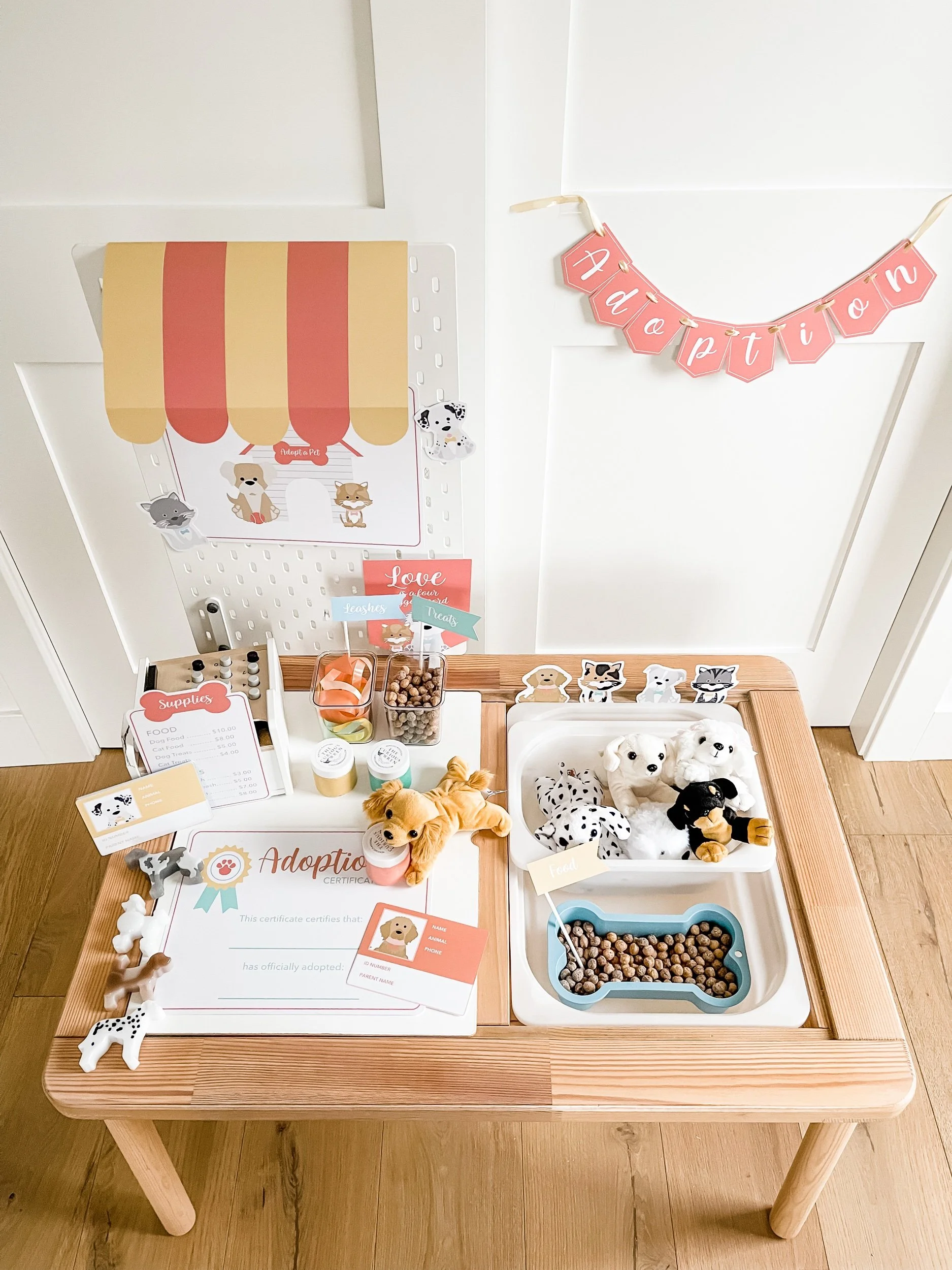 Goodnight Fox - Pet Adoption download dramatic play kit