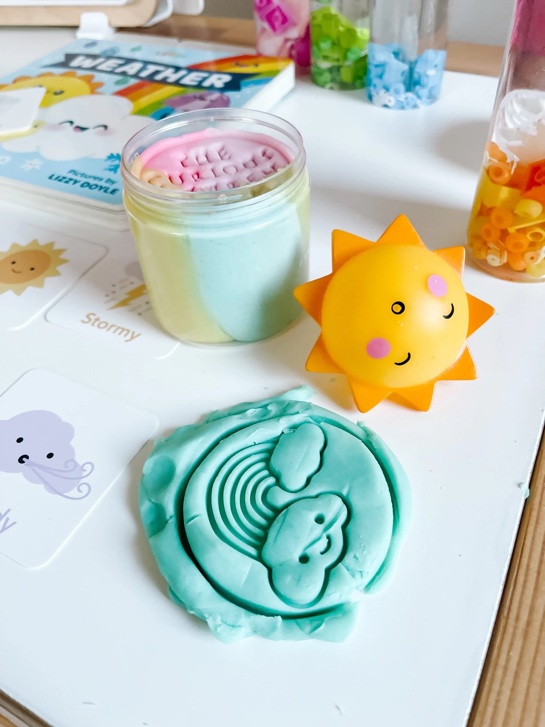 Goodnight Fox - The Benefits of Sensory Play with a Weather-themed ...