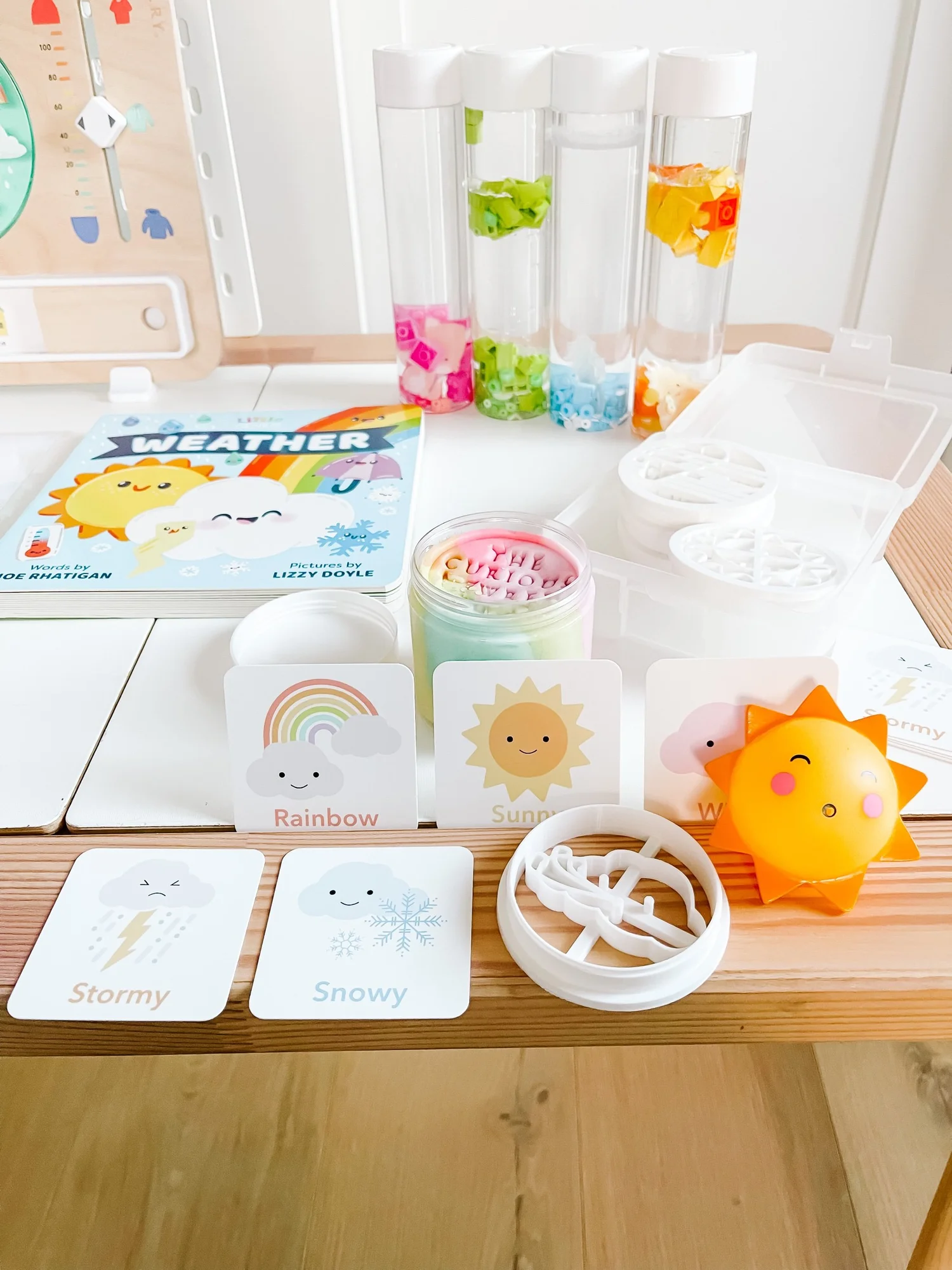 Goodnight Fox - The Benefits of Sensory Play with a Weather-themed ...