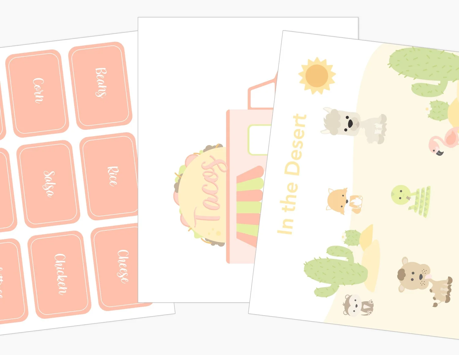 Goodnight Fox - Desert Animal Activities & Lesson PLans for PReschoolers