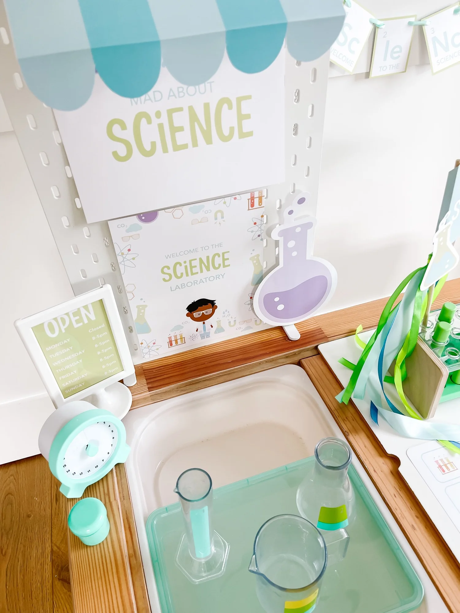 Goodnight Fox - Science Lab Printable Dramatic Play and Sensory Play ...