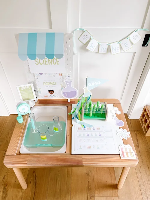 Goodnight Fox - Science Lab Printable Dramatic Play and Sensory Play ...