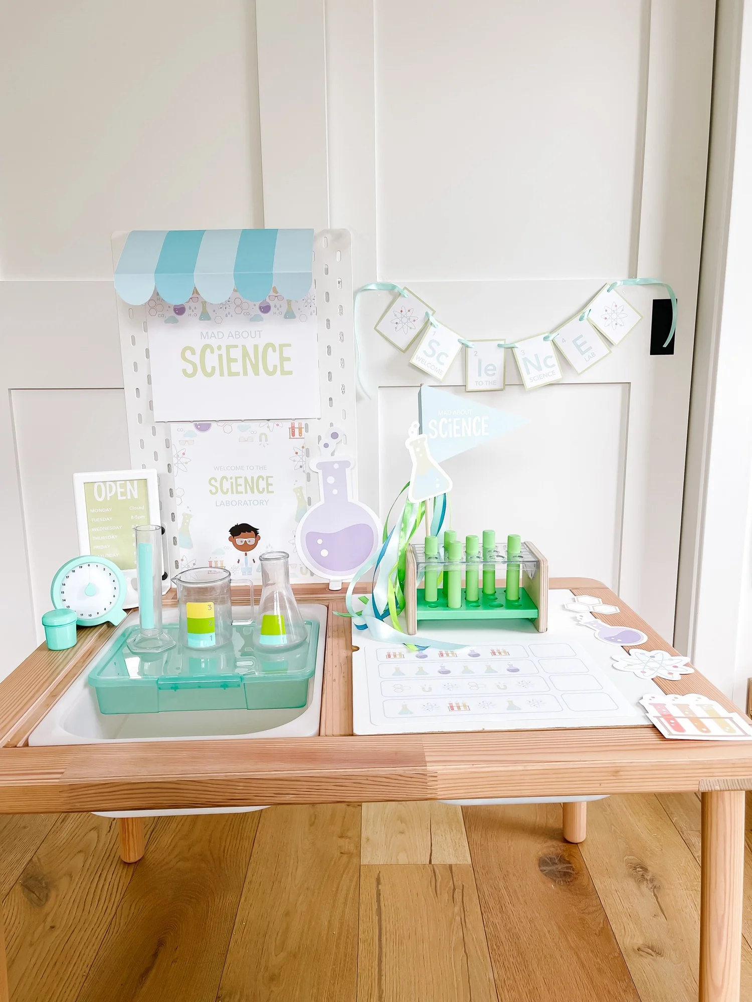 Goodnight Fox - Science Lab Printable Dramatic Play and Sensory Play ...