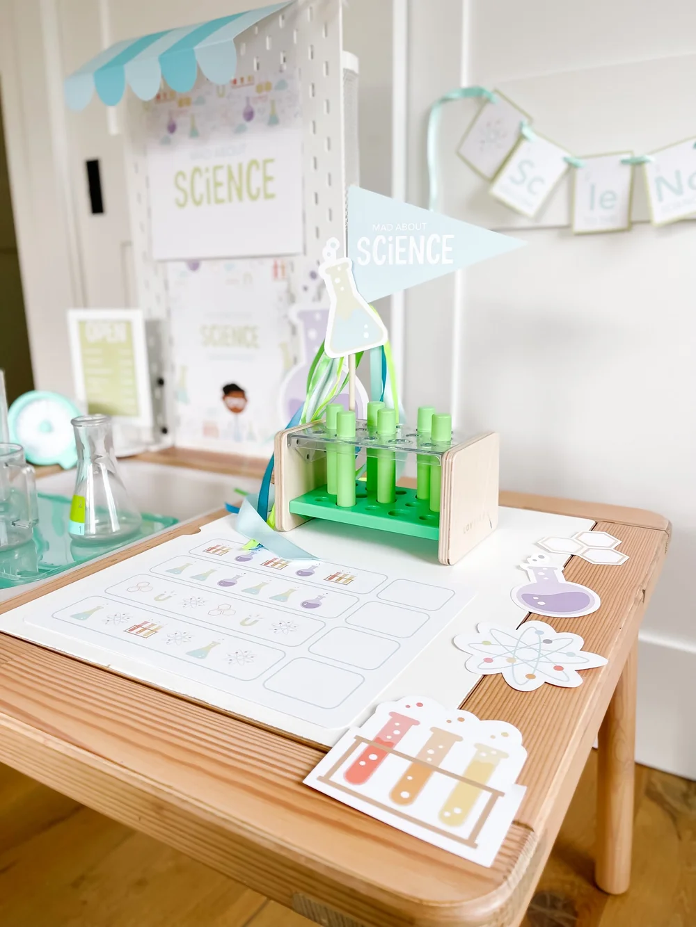 Goodnight Fox - Science Lab Printable Dramatic Play and Sensory Play ...