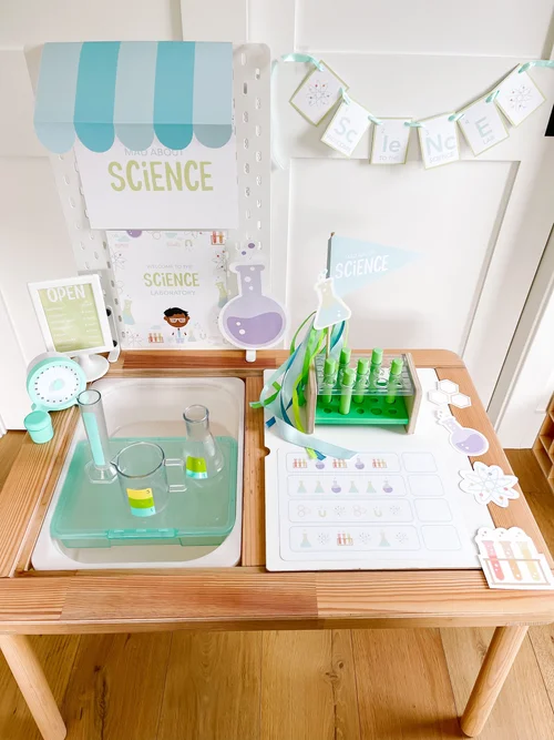 Goodnight Fox - Science Lab Printable Dramatic Play and Sensory Play ...