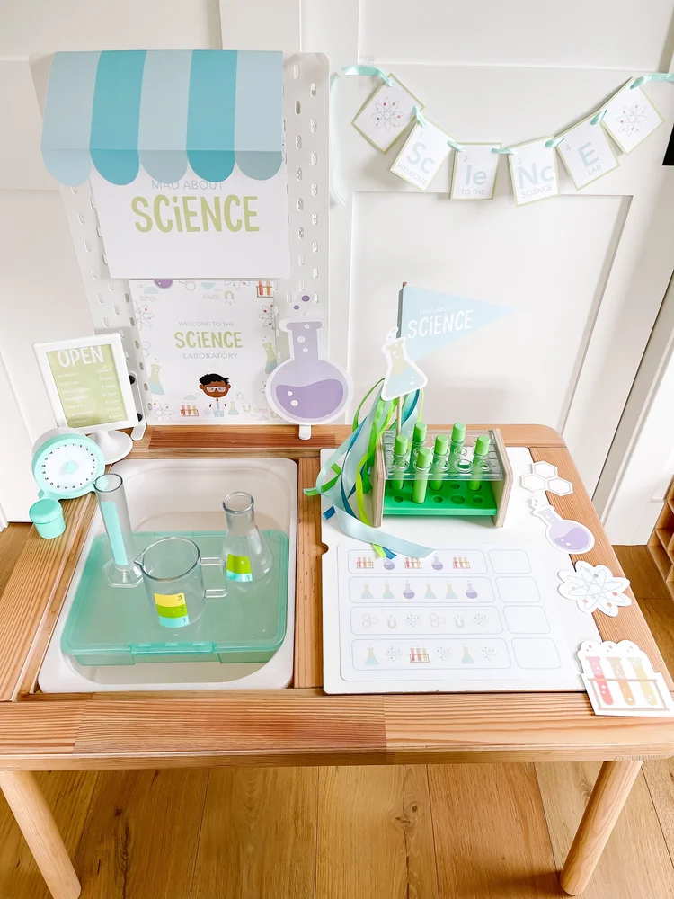 Goodnight Fox - Science Lab Printable Dramatic Play and Sensory Play ...